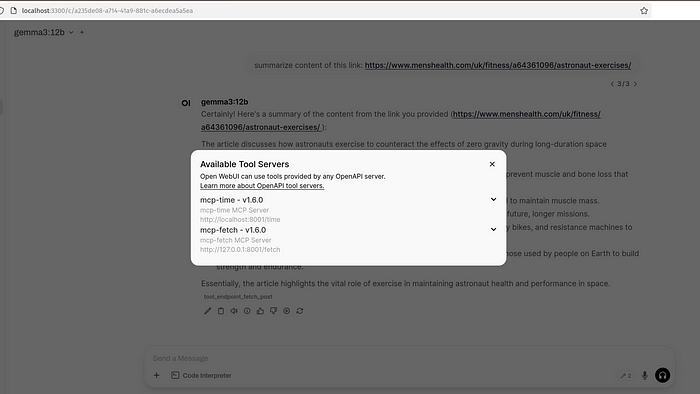 MCPO：使用 MCP 工具增强 Open-WebUI获取最新关税消息 - 知乎