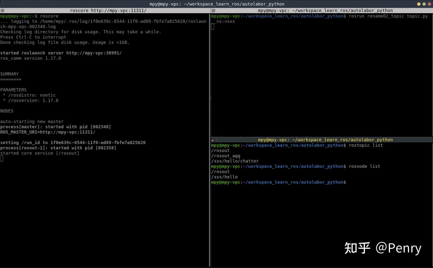 AutoLabor-ROS-Python 学习记录——第四章 ROS 运行管理 - 知乎