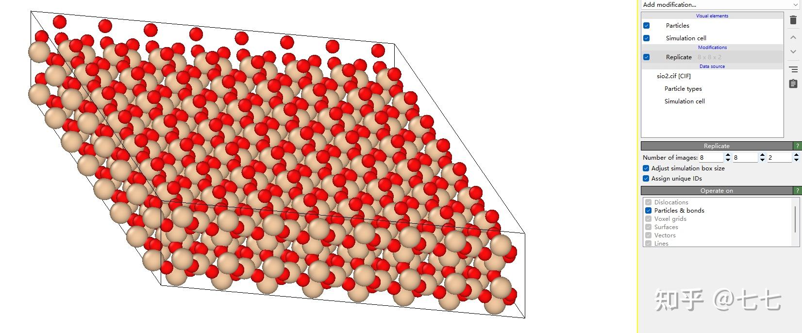 Lammps建模之建立SiO2层（得到cif、data文件） - 知乎