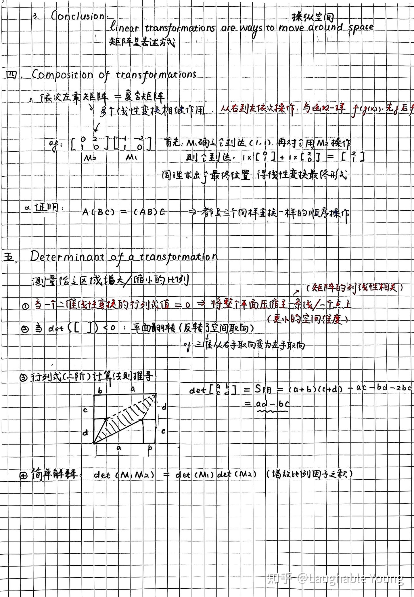 《The Essence of Linear Algebra》线性代数的本质 知识总结 - 知乎