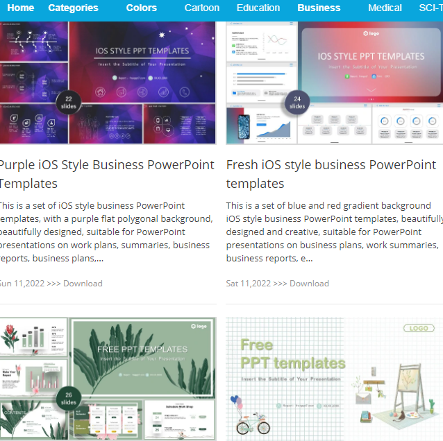 14个免费PPT模板，国内外网站分享 - 知乎