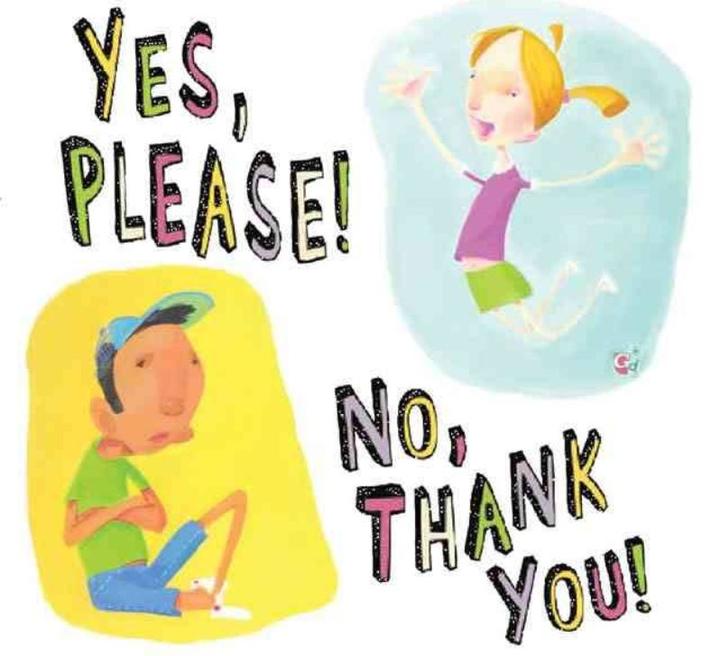 Yes, please! No, thank you! - 知乎