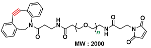 DBCO-PEG-Mal， DBCO-PEG-Maleimide，二苯并环辛炔-聚乙二醇-马来酰亚胺 - 知乎