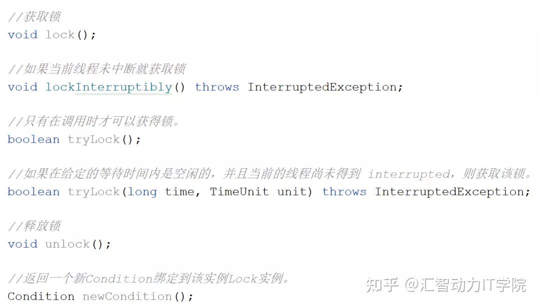 Java开发之高并发必备篇（六）——Lock和ReentrantLock（1） - 知乎