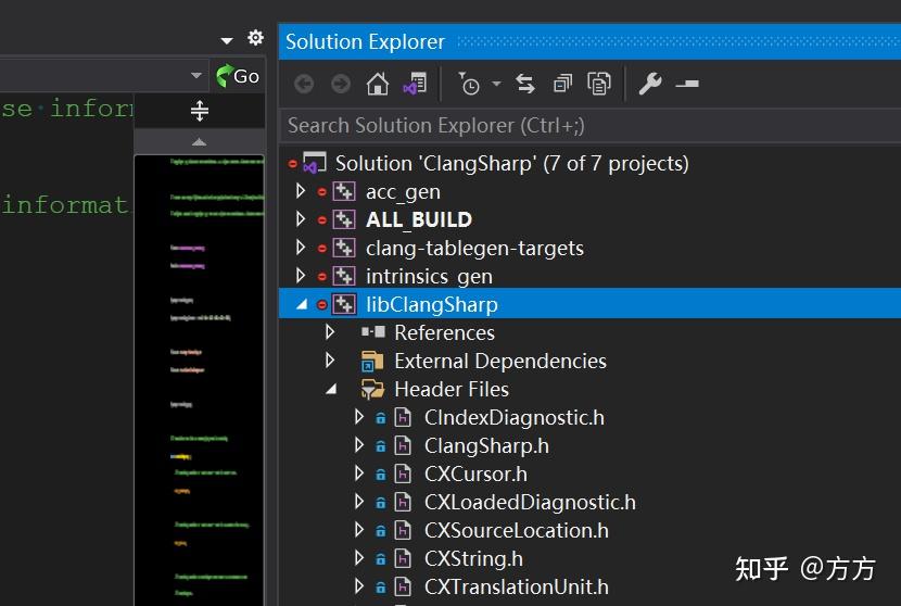ClangSharp依赖的动态库编译 - 知乎