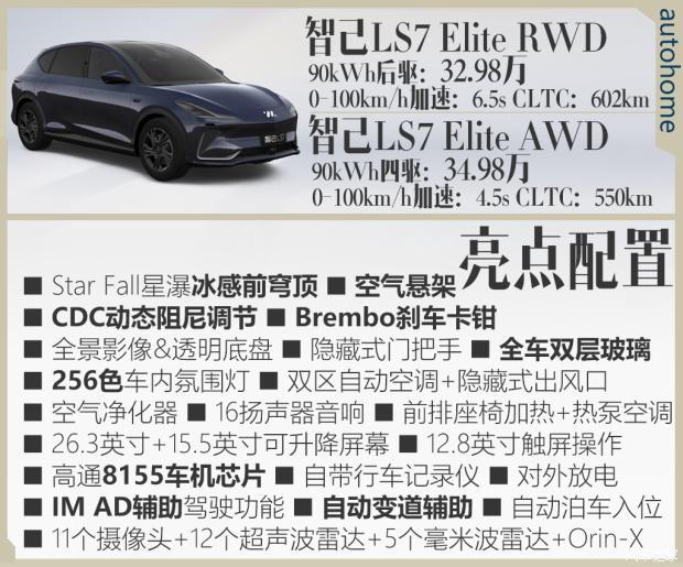 现在推荐Elite版本 智己LS7购车手册 - 知乎