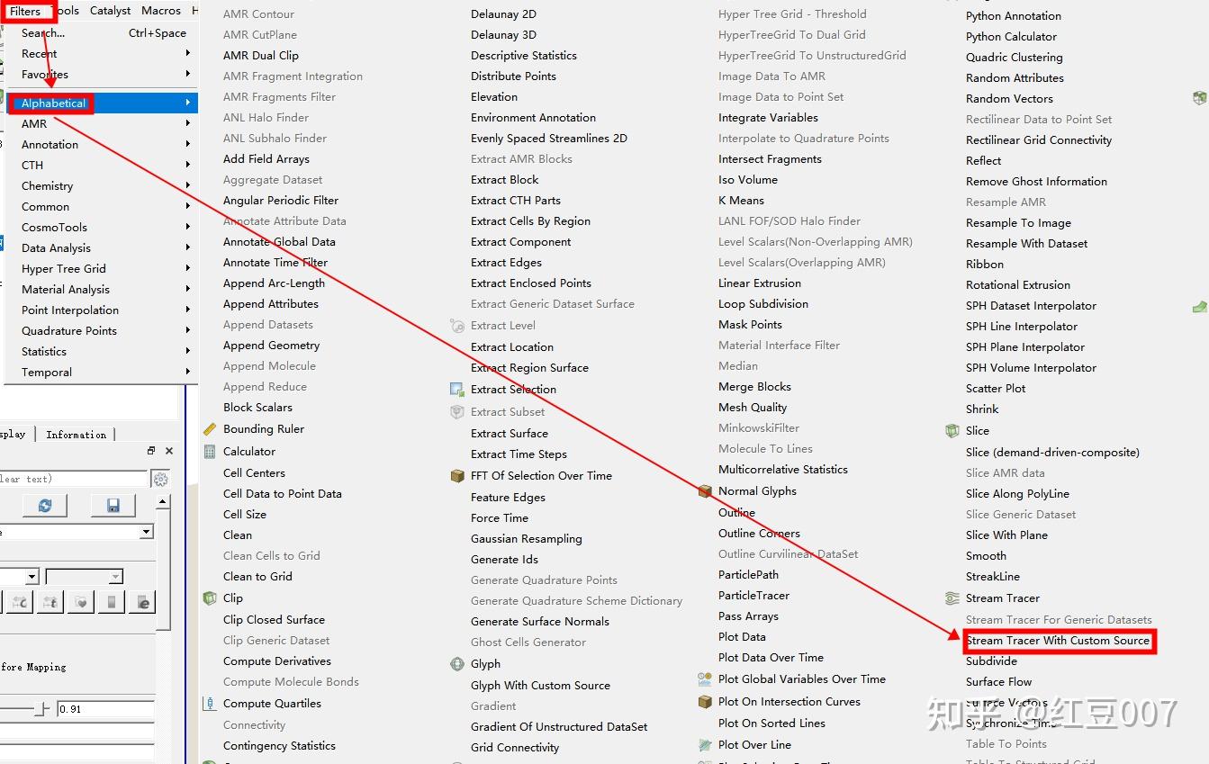 Paraview 绘制 2D 流线 - 知乎