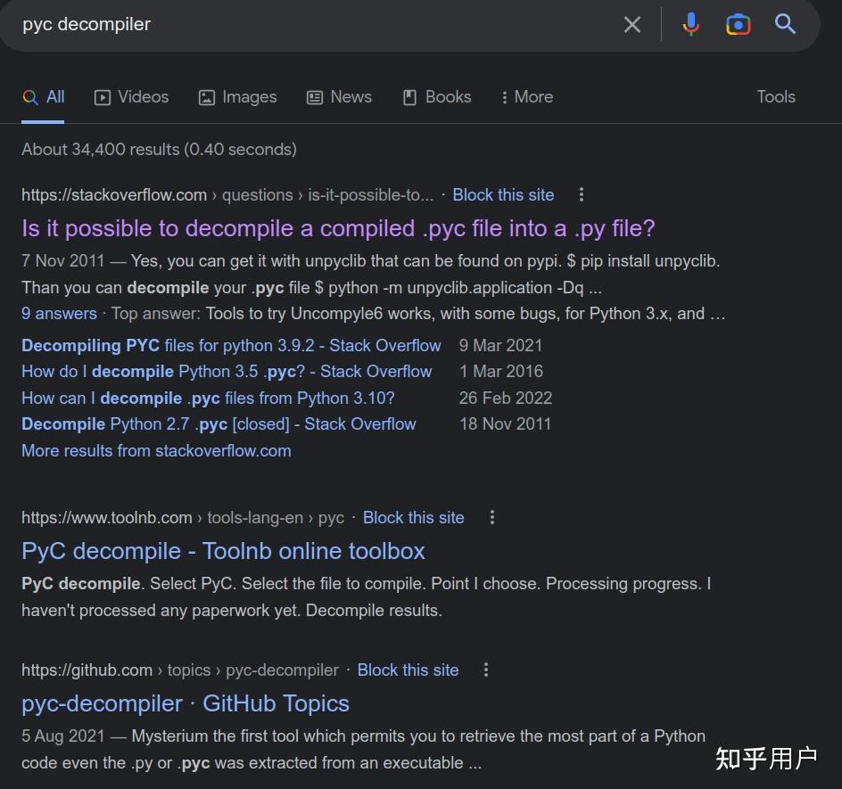 python 3.9版本编译的pyc文件如何反编译为py？ - 知乎