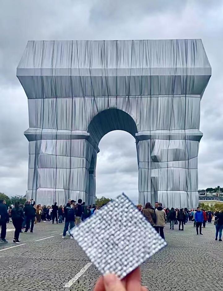 【悦读德国】被包裹的凯旋门！巴黎：唯爱与美不可辜负 - 知乎