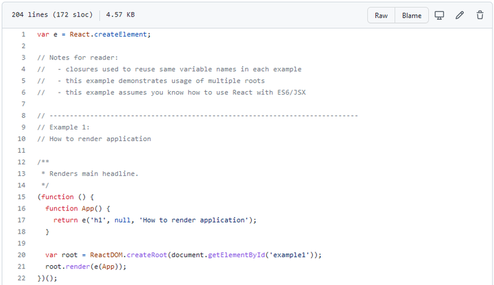 七爪源码：es5如何使用react - React.createElement - 知乎