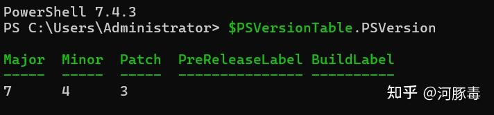 PowerShell v7.4 - 知乎
