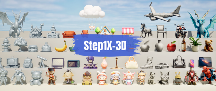 模力方舟再上硬核3D新模型：Step1X-3D 全面开放在线体验 - 知乎