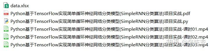 Python基于tensorflow实现简单循环神经网络分类模型simplernn分类算法项目实战 知乎