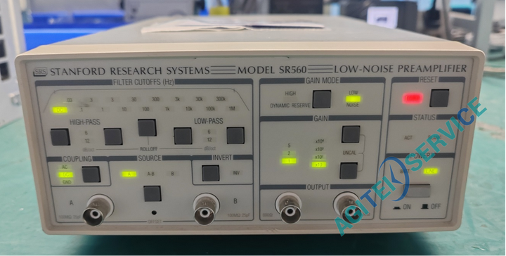 斯坦福SR560低噪声放大器显示过载，无输入信号情况下有输出维修 - 知乎