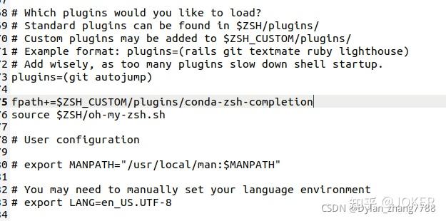 乌班图20.04安装zsh终端（附autojump 和conda-zsh-completion的安装） - 知乎