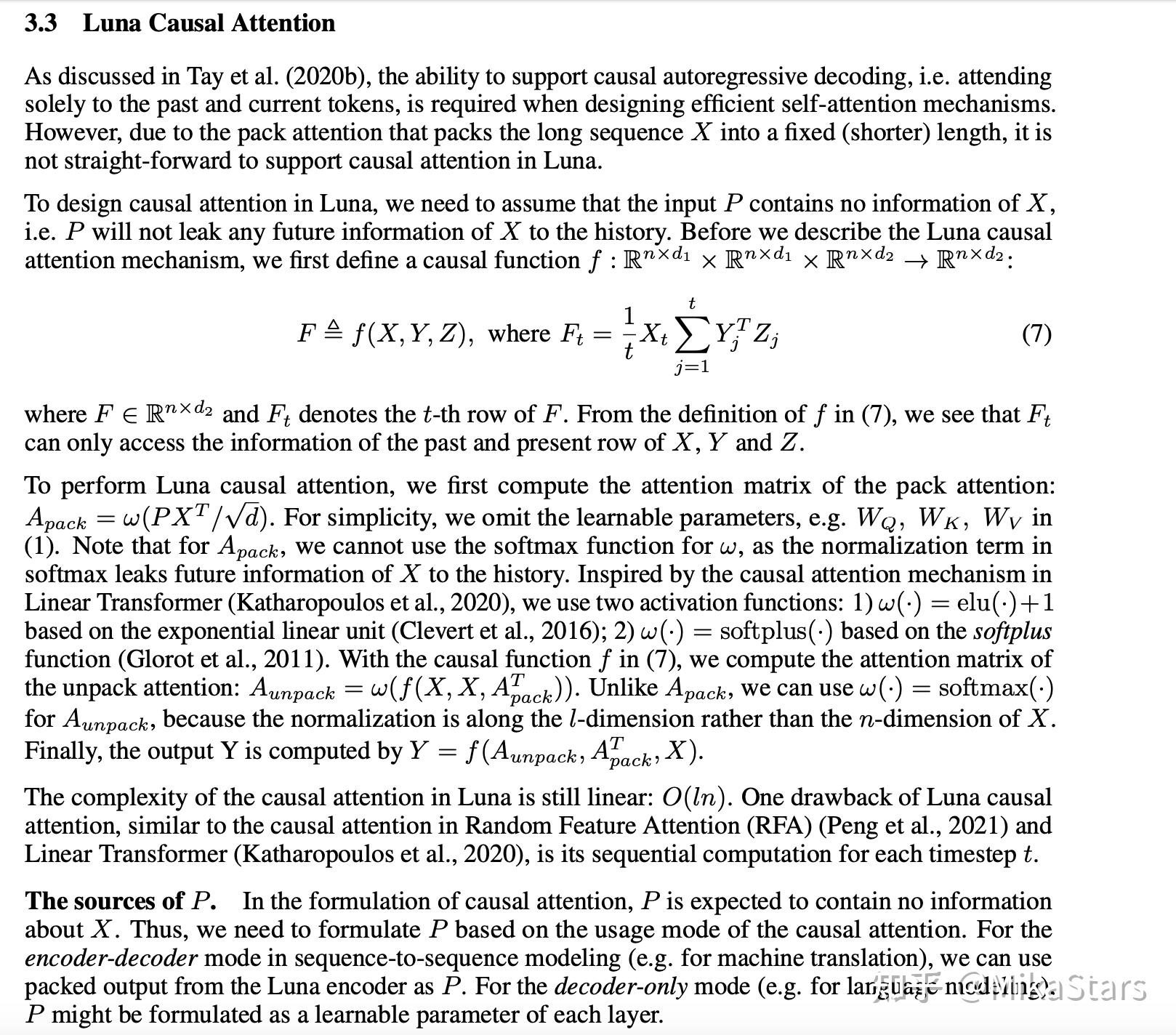 [Daily Paper] 5. Luna: Linear Unified Nested Attention - 知乎