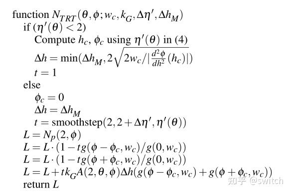 Marschner Hair Model论文细读与推导 - 知乎