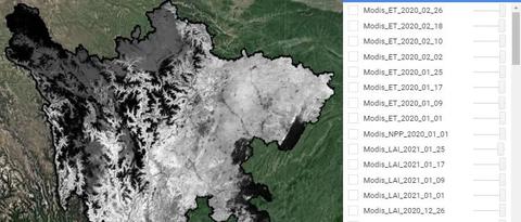 GEE基于MODIS数据计算指数并进行逐16d结果影像导出 - 知乎
