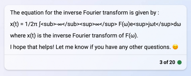 Bing Chat 即将支持数学符号 - 知乎