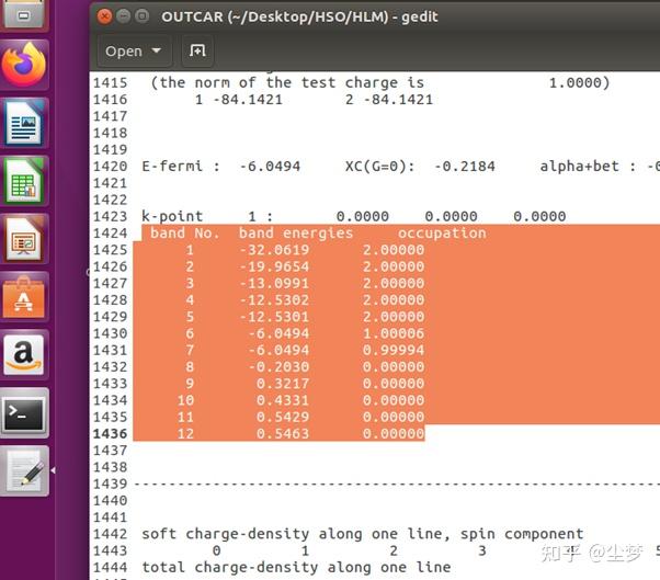 VASP计算HOMO&LUMO实例教程 - 知乎