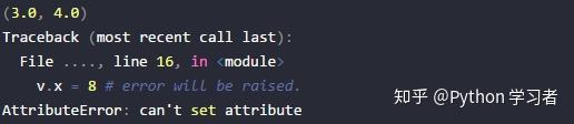 Python中如何定义只读属性？ 知乎 