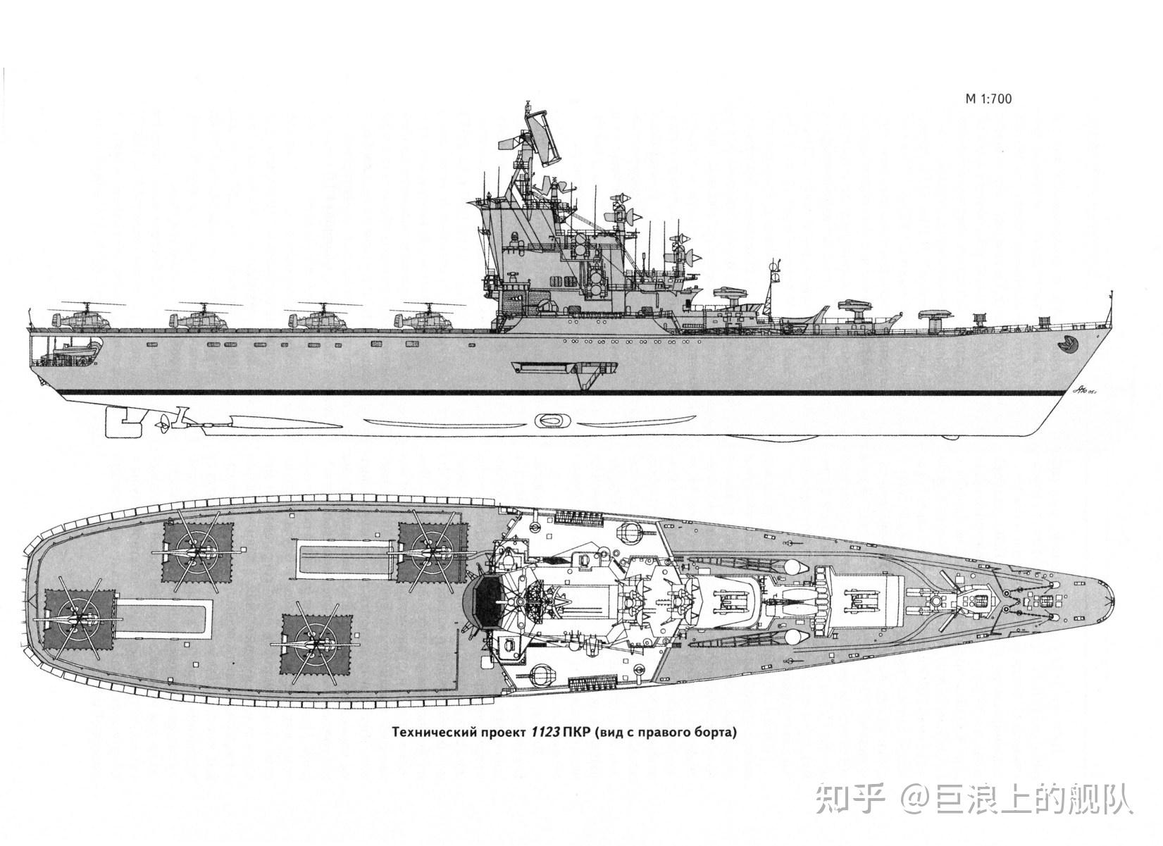 苏联 1123型 秃鹫 Kondor 莫斯科Moskva 级 直升机航空母舰 - 知乎