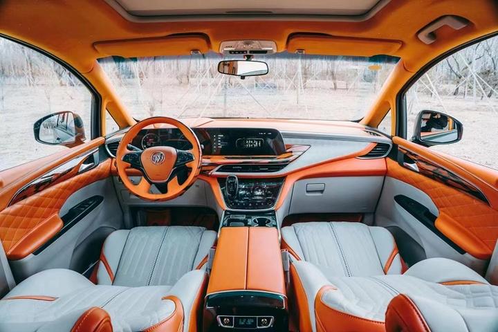 别克gl8商务车内饰改装,别克gl6中排座椅改装 - 知乎