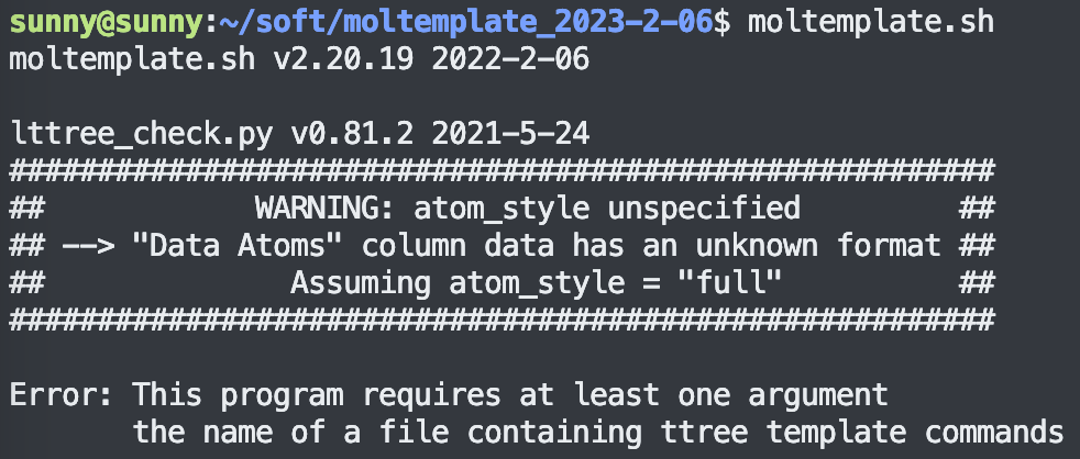 lammps教程：moltemplate安装教程 - 知乎