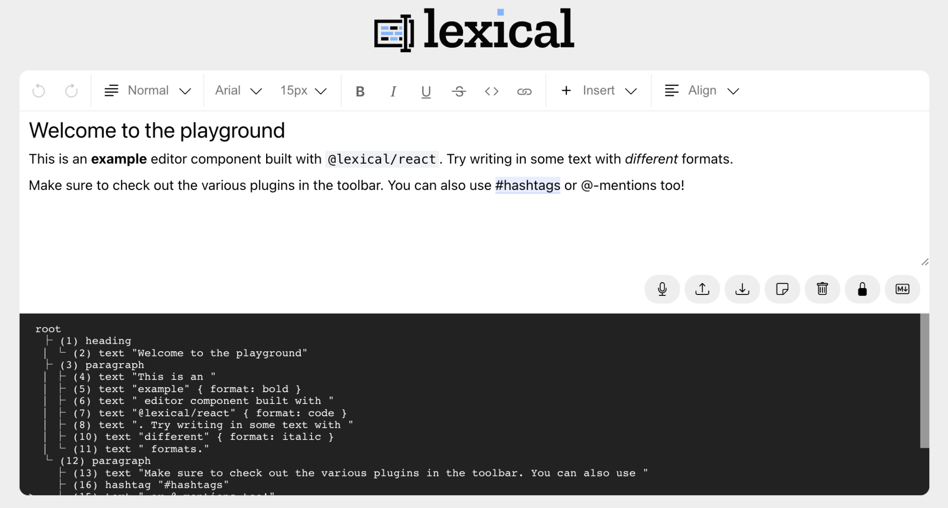 Facebook 开源可扩展文本编辑器 Lexical - 知乎