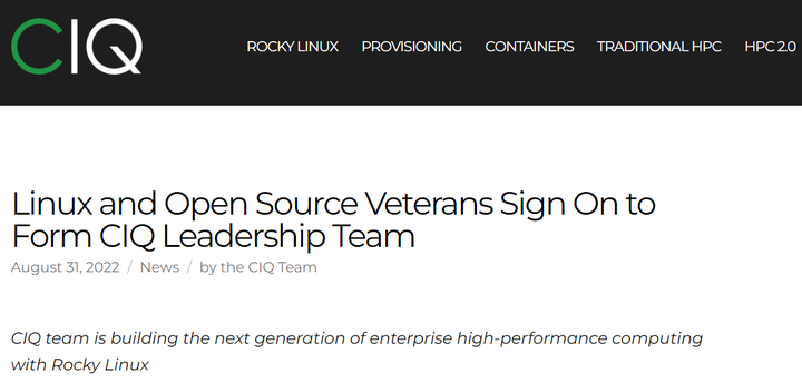 Rocky Linux 背后团队集结了 9 位 Linux 和开源资深人士 - 知乎