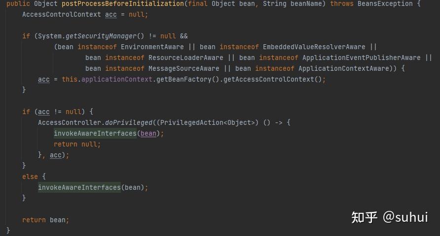 Spring详解--主要切入点PostProcess和Aware - 知乎