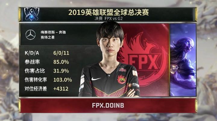 S9世界赛决赛： 25分钟迅速终结G2，FPX率先拿下赛点！ - 知乎