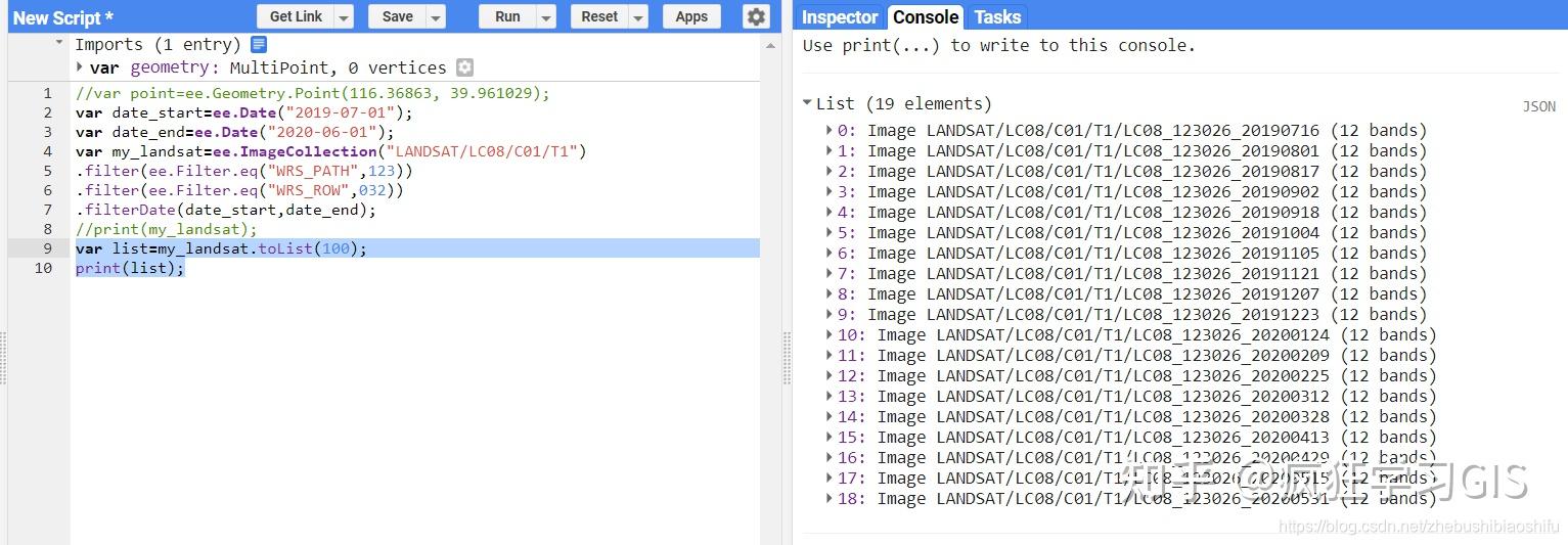 Google Earth Engine谷歌地球引擎ee.ImageCollection格式多张栅格图像数据基本处理与操作 - 知乎
