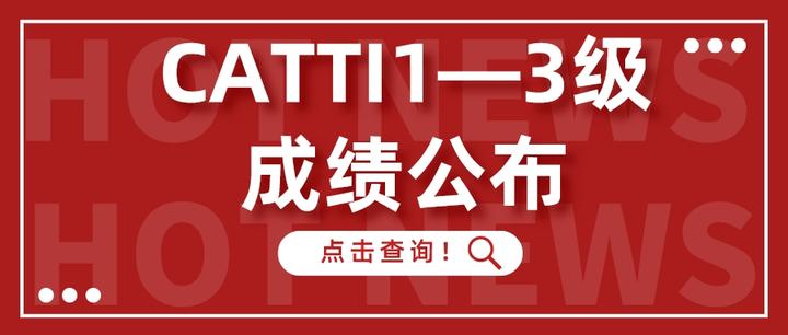 【成绩查询】2022上半年CATTI1—3级成绩公布！ - 知乎