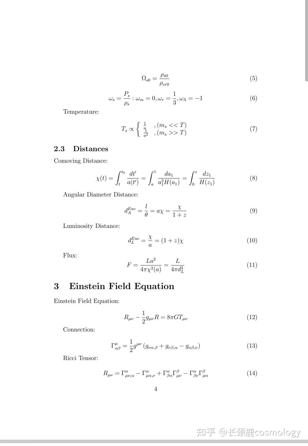 Modern Cosmology (Dodelson)笔记分享 - 知乎