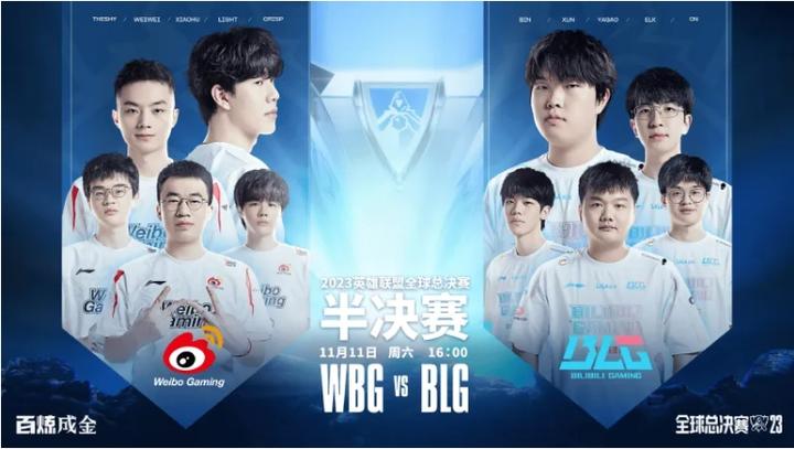 WBG发布对阵BLG赛前海报：击碎质疑，故事偏由我们来书写 - 知乎