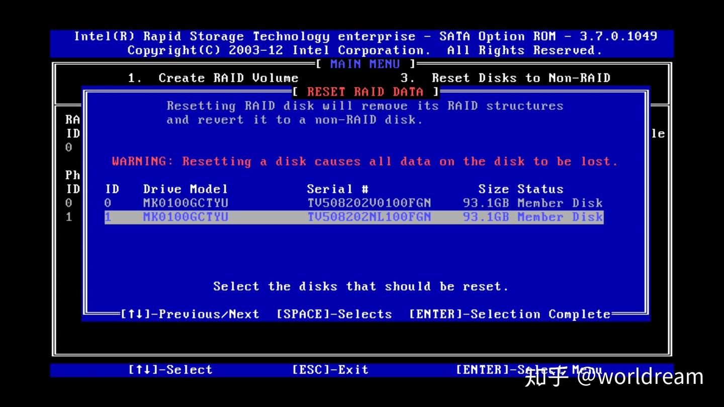 如何用Intel主板集成的RAID控制器（Intel RST）实现硬盘提速与硬盘数据恢复 - 知乎