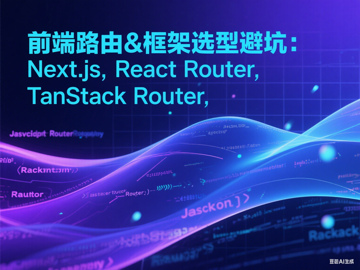 前端路由&框架选型避坑：Next.js vs React Router vs TanStack Router - 知乎