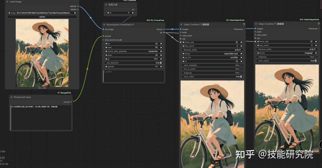 ComfyUI FramePack更新：高效视频生成与编辑的强大工具，6G 显存生成 2 分钟长视频 - 知乎