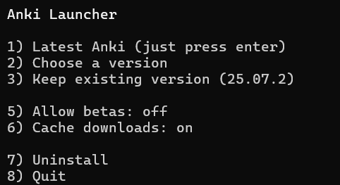 Anki 新版启动器（Anki Launcher）更新下载缓慢解决办法（uv 镜像设置） - 知乎