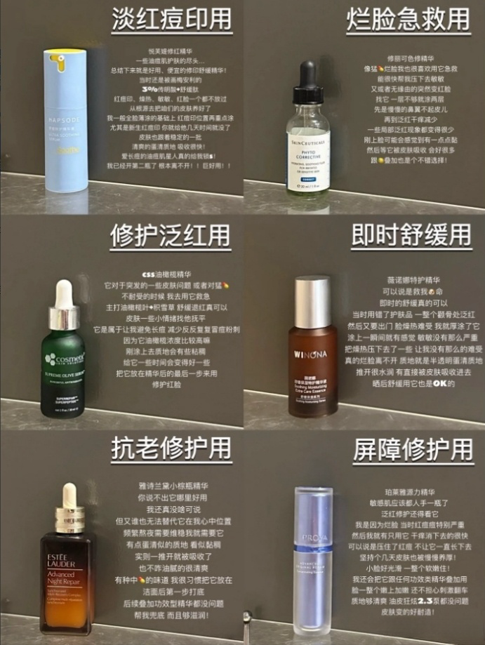 油痘肌日常护理用到的6款修护类精华,满足你各个阶段反复长痘 知乎