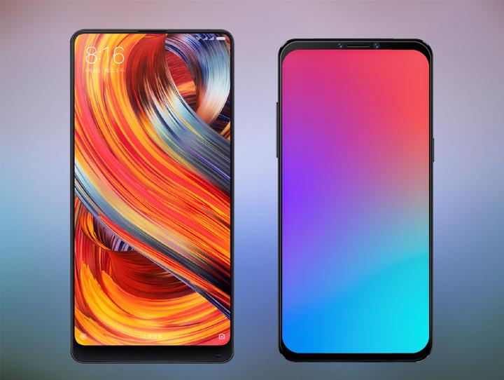 屏占比高达95%的概念版魅族15对比小米Mix2 - 知乎