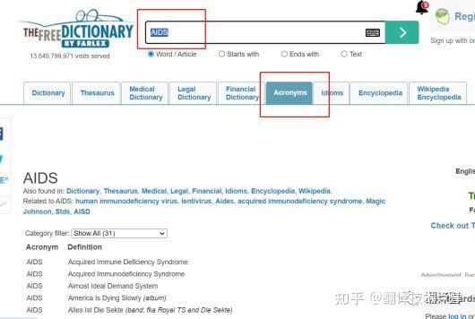 The Free Dictionary-多语在线词典搜索引擎 - 知乎
