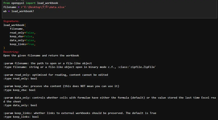Python处理表格中openpyxl模块的load_workbook用法 - 知乎