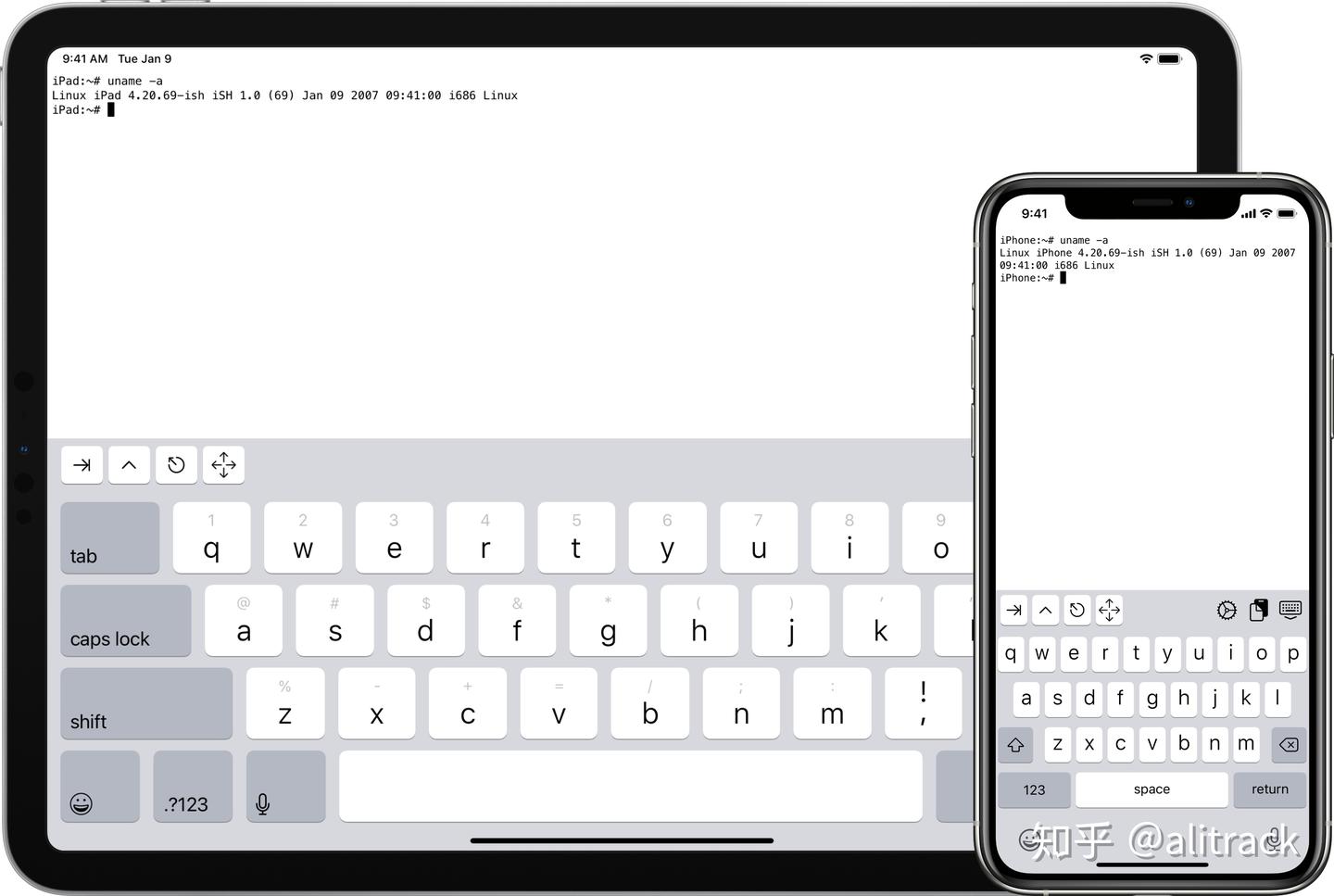 在 iOS 上也可以愉快地玩 Linux - 知乎