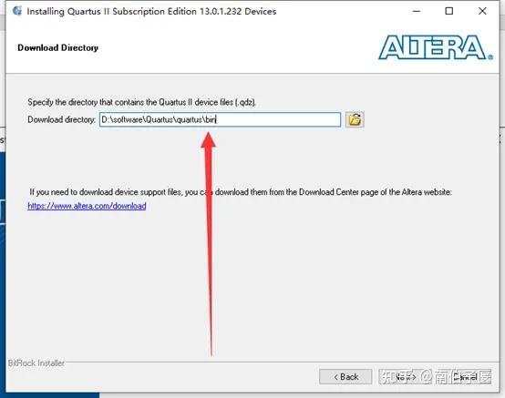 Quartus II 13.0.1.232 软件安装过程中的can't find Quartus II subscription Editon device file(.qdz) - 知乎
