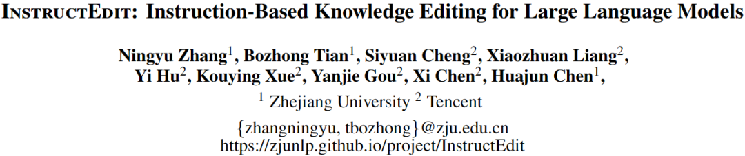 IJCAI 2024 | 基于指令的大模型知识编辑 - 知乎