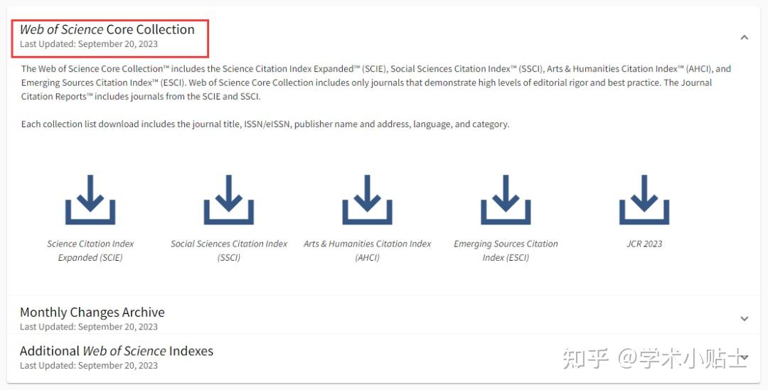 避雷！这9本期刊已被剔除！9月SCI/SSCI目录已更新（附2023年WOS历次更新全目录） - 知乎