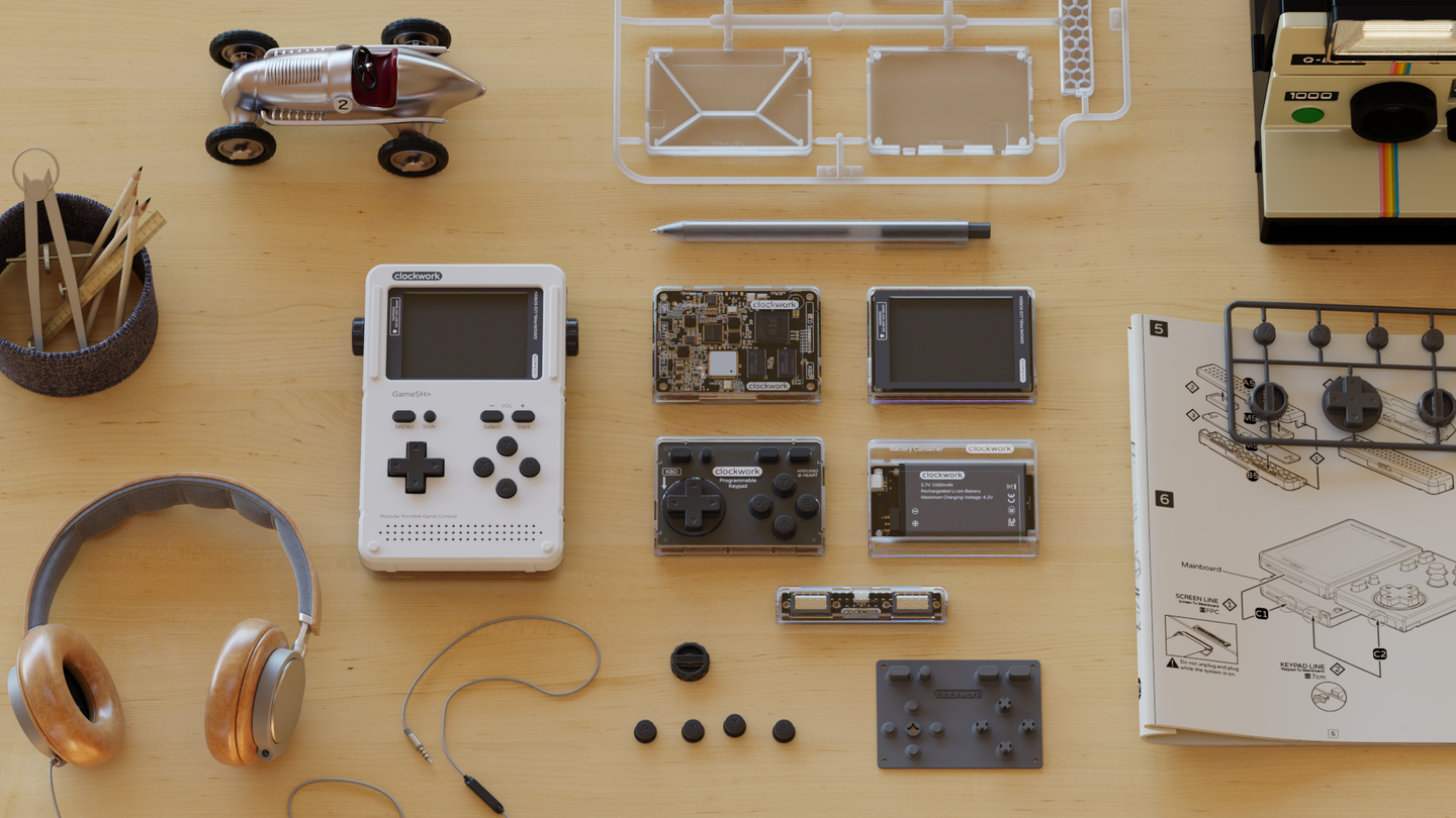 GameShell：一个能编程的开源模块化玩具掌机（主机） - 知乎