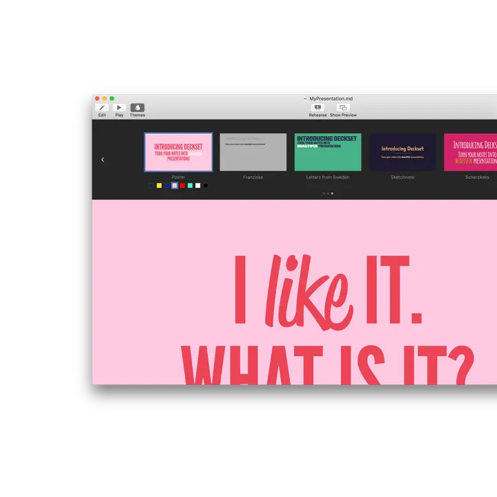 使用 Deckset 将 MarkDown 展示为开袋即食的精美 ppt - 知乎